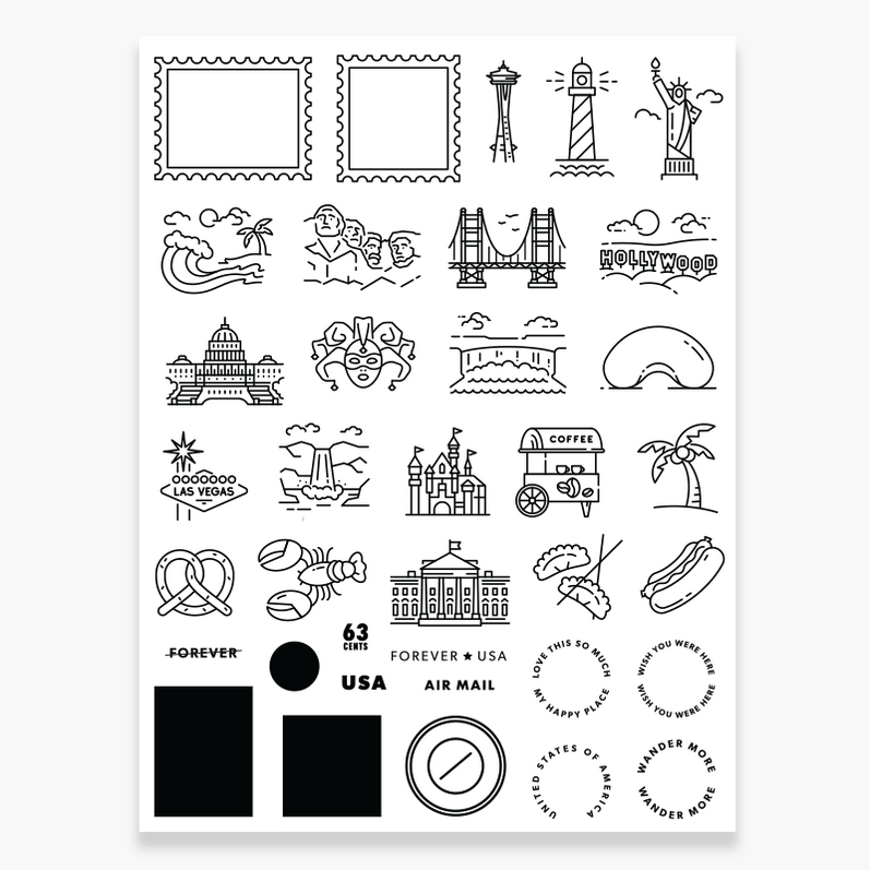 STAMP SETS – Paper Person